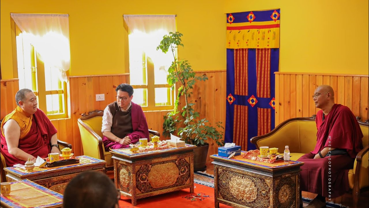 The Visit of Dungzin Garab Rinpoche and Jigme Khyentshe Rinpoche to the ...