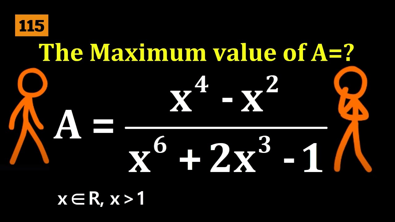 Use Inequality To Solve Extreme Problems | You Should Know This. - YouTube