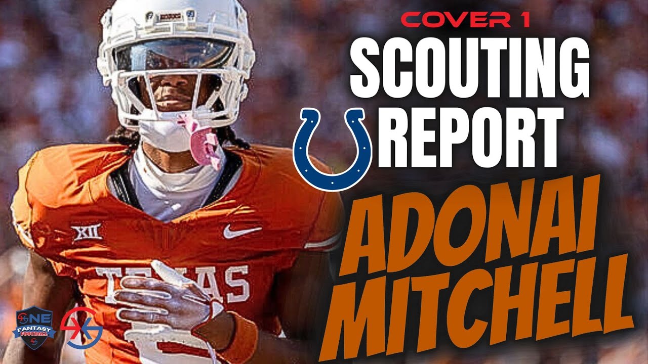 Adonai Mitchell (Texas) WR Scouting Report - 2024 NFL DRAFT Elite WR? - YouTube