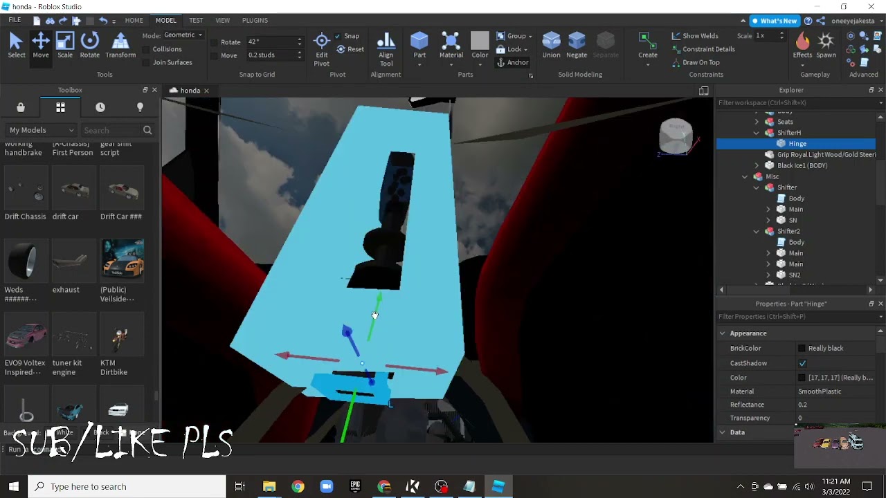 roblox slot car Working shifter - YouTube