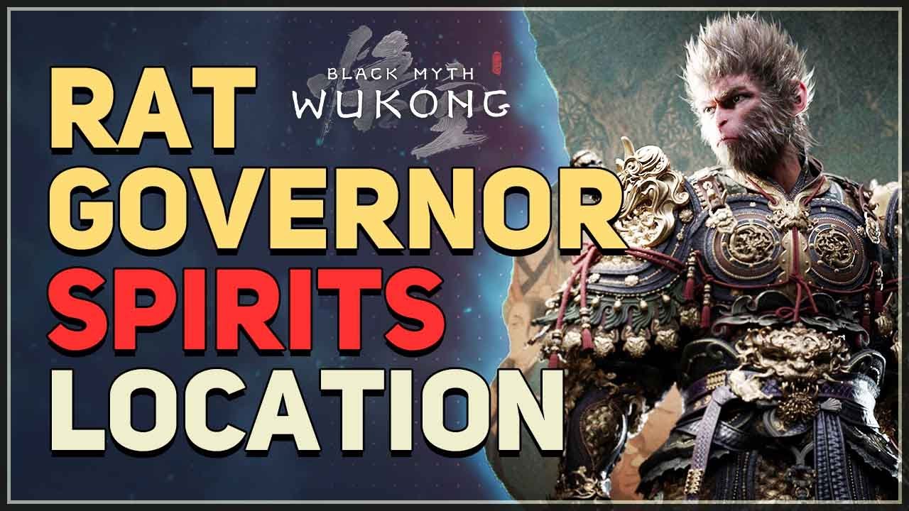 Rat Governor Spirits Location Black Myth Wukong - YouTube