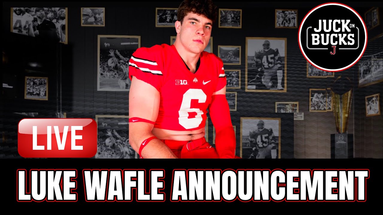 LIVE! LUKE WAFLE ANNOUNCES HIS DECISION! - YouTube