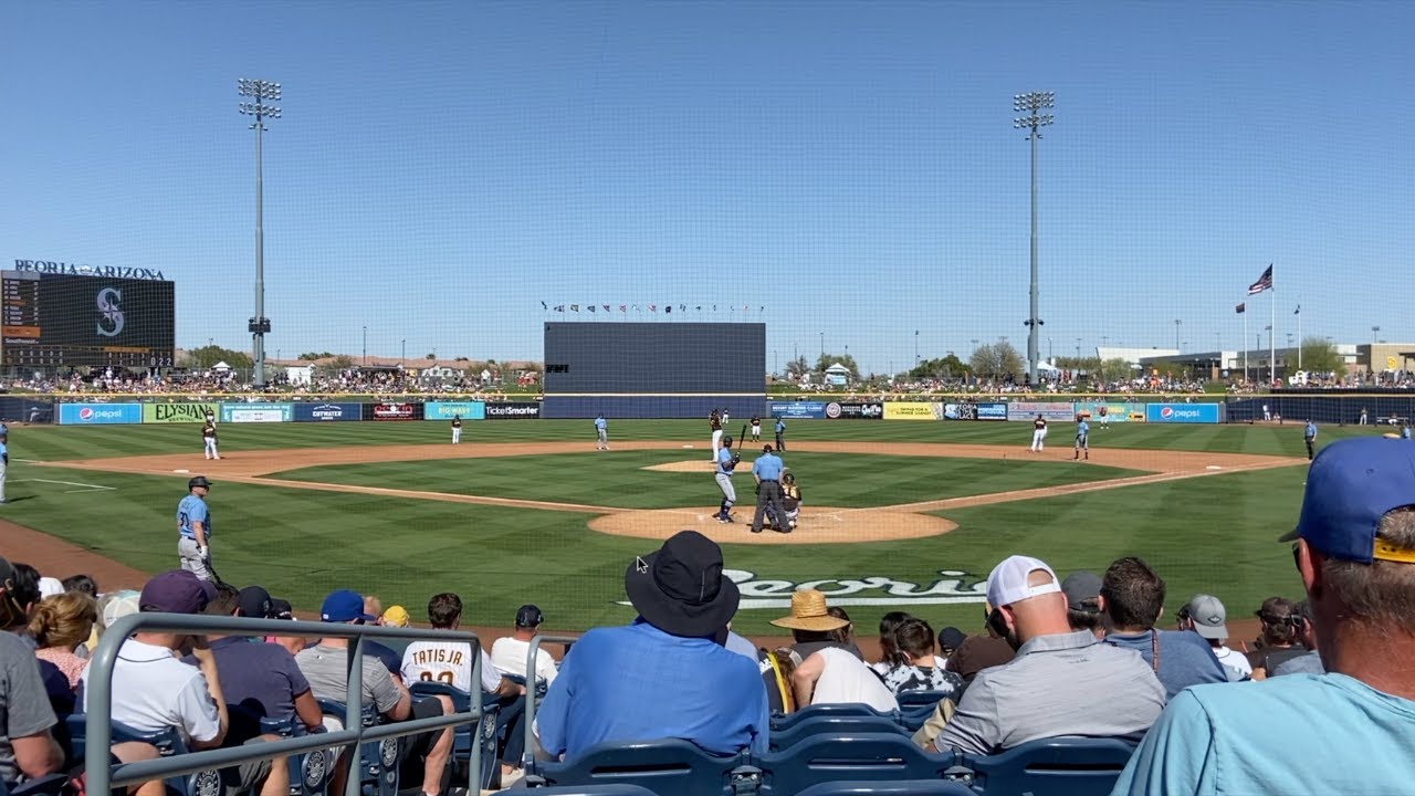 First Day of MLB Spring Training | A Trip to Arizona - YouTube