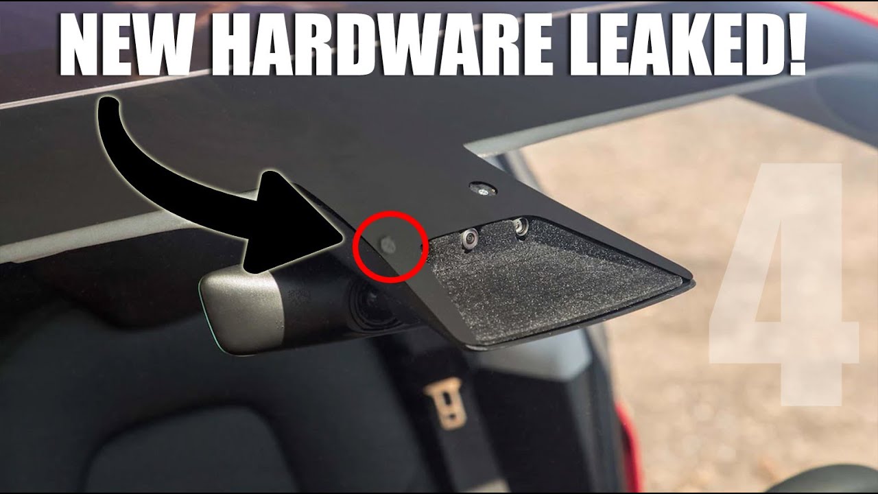 Tesla Hardware 4 Leaked in China, NEW Camera Units and More, DON’T BUY ...