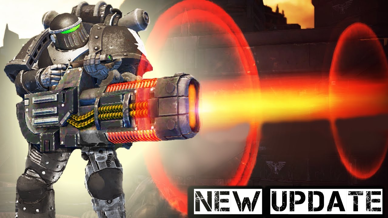 NEW WEAPON: Volkite Culverin in action! - Warhammer 40k: Space Marine ...