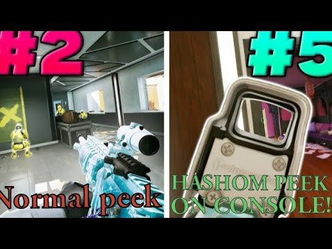 How to Hashom Peek ON CONSOLE - YouTube