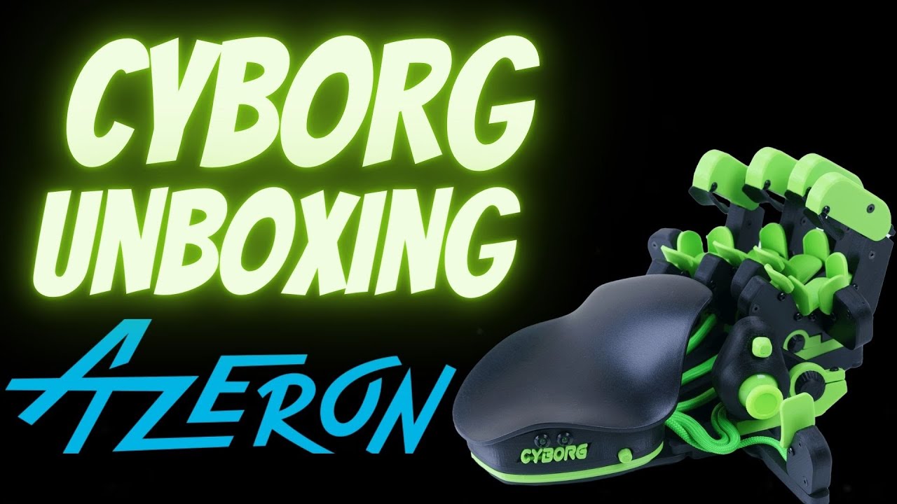 UNBOXING MY CUSTOM AZERON CYBORG (Keypad First Impressions) - YouTube