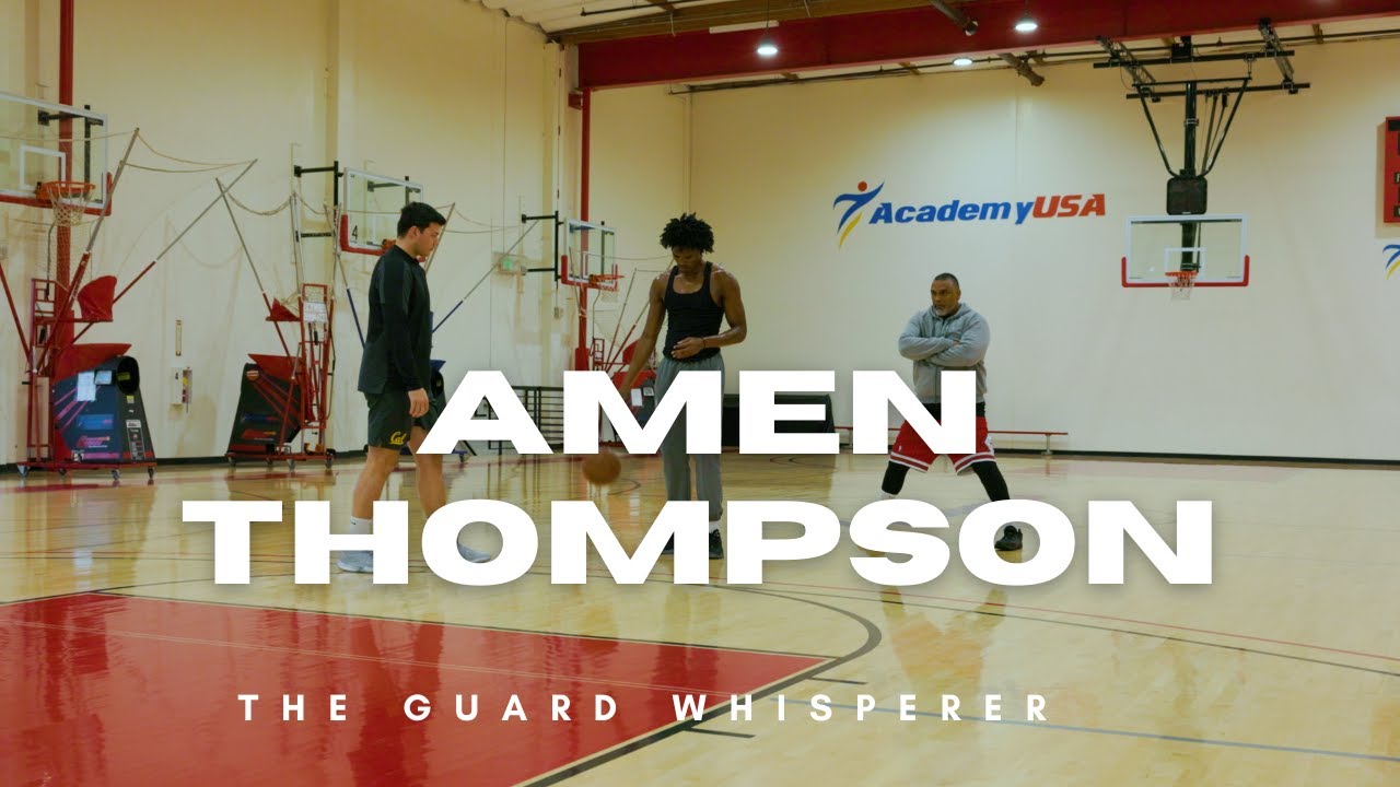 Off-Seaon Work: Amen Thompson x Olin Simplis | Shooting Session - YouTube