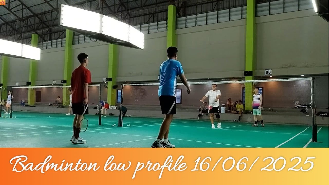 Badminton low profile 16/06/2025 - YouTube
