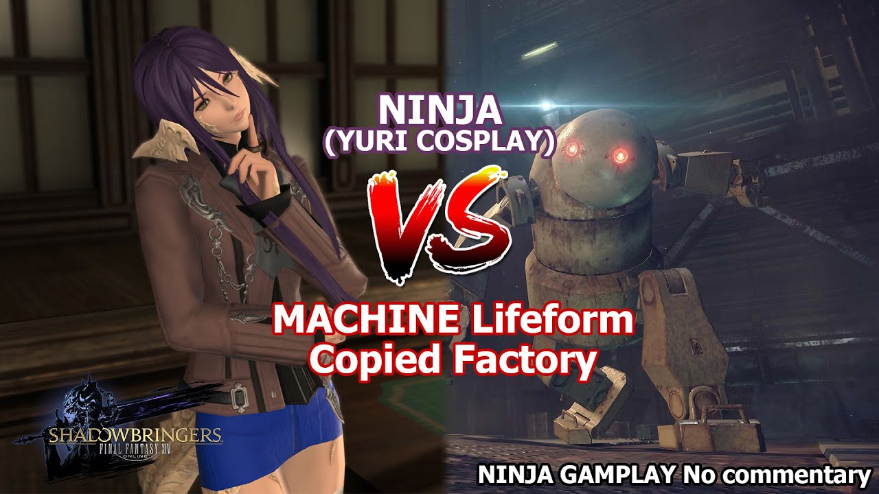 Machine lifeform vs Ninja Gameplay with Yuri DDLC Glamour I Final ...