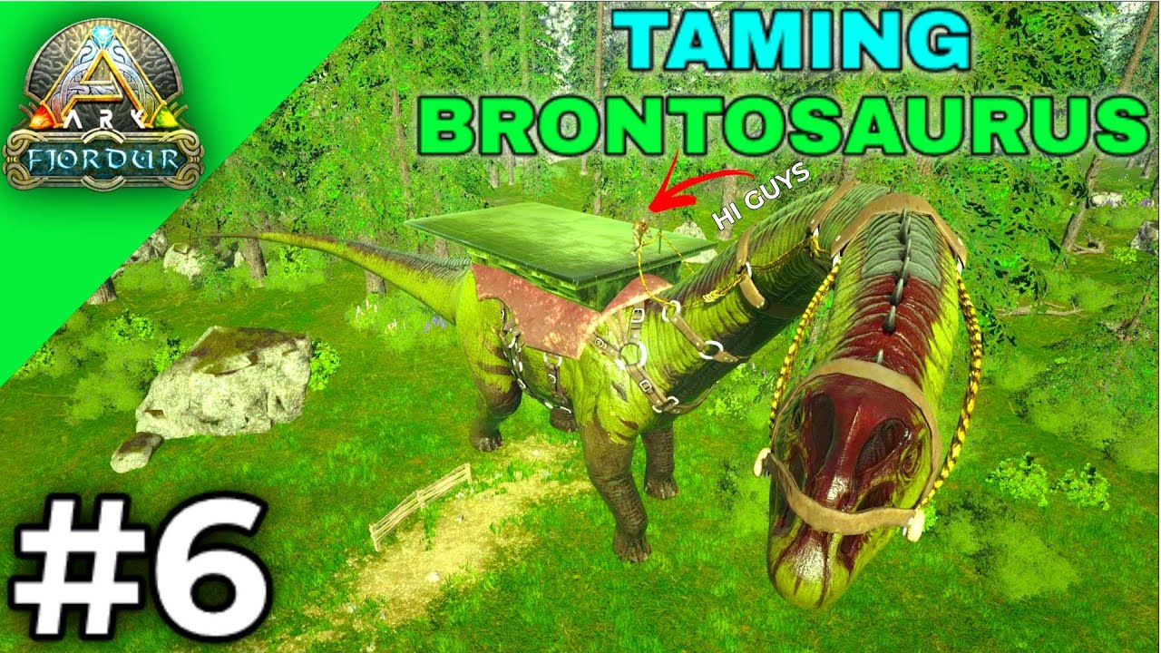 🌴Ark Survival Evolved | Taming🦕Brontosaurus | Ark Survival Evolved ...