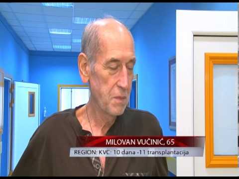 TV KANAL 9, NOVI SAD, KCV: 11 TRANSPLANTACIJA U POSLEDNJIH 10 DANA ...
