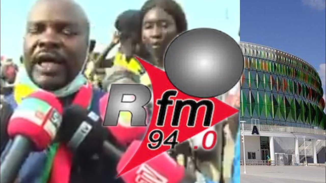 Dj Coloss RFM au Giga meeting de Pastef Dama Andi Sama Adiya - YouTube