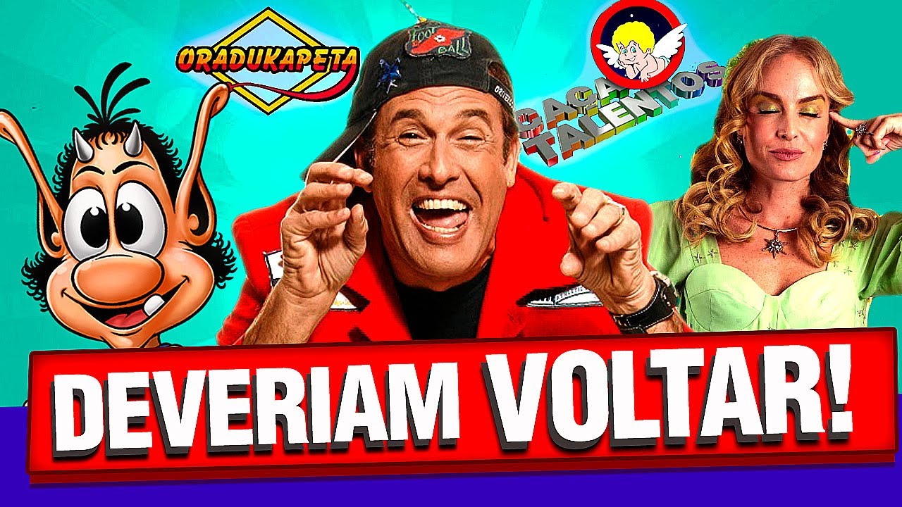 PROGRAMAS INFANTIS QUE VOCÊ NÃO SE LEMBRA E DEVERIAM VOLTAR! - YouTube