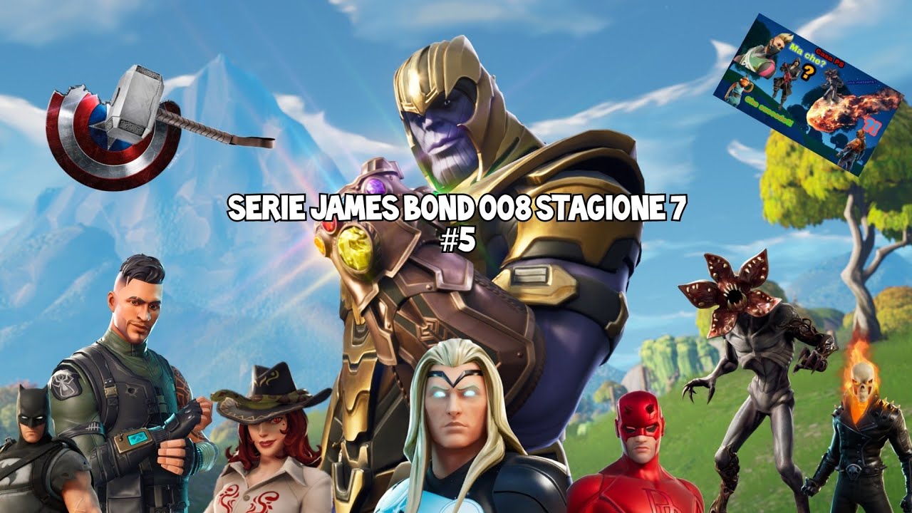 Fortnite: Serie James Bond 008 Stagione 7 salviamo il capo #5 - YouTube