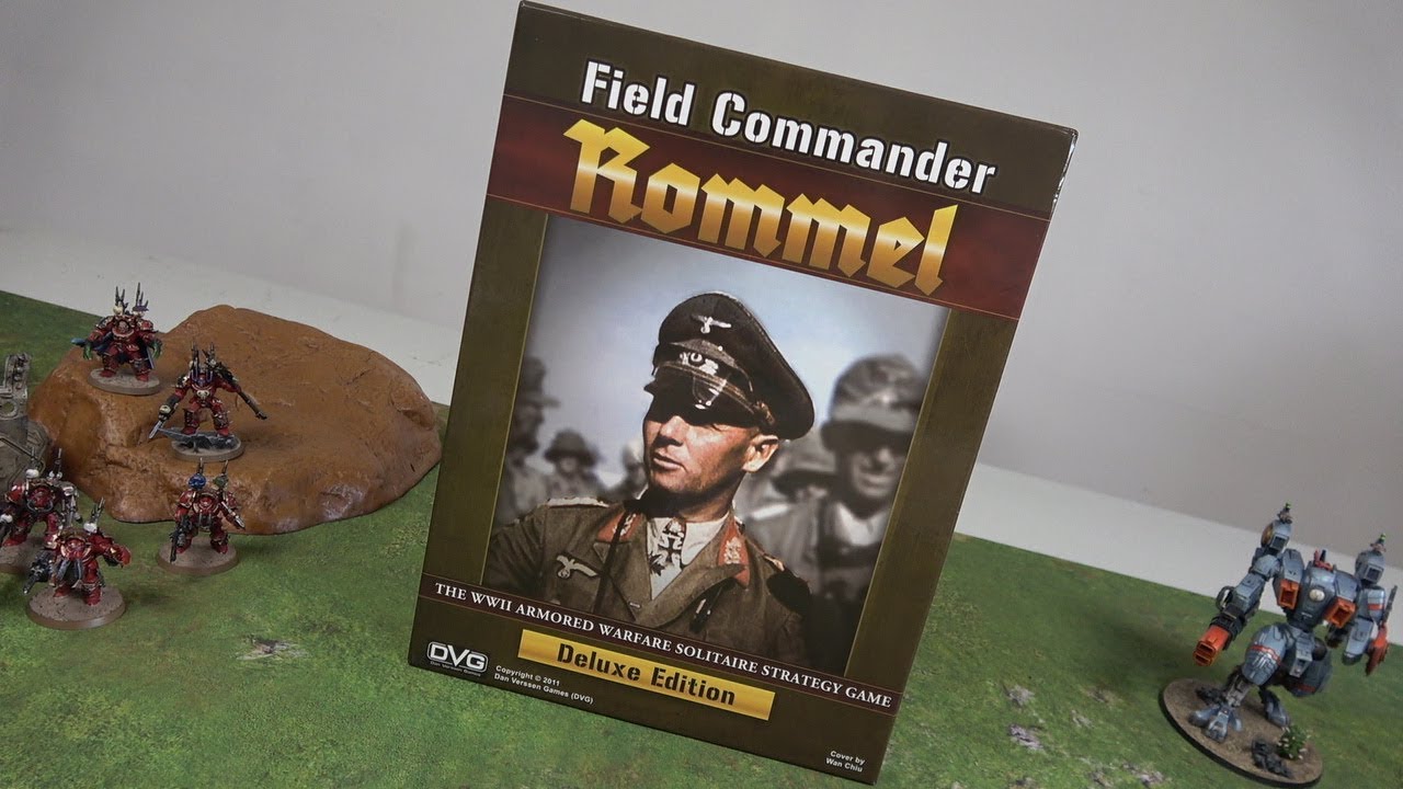 Jeu - Field Commander: Rommel - Mise en place - YouTube