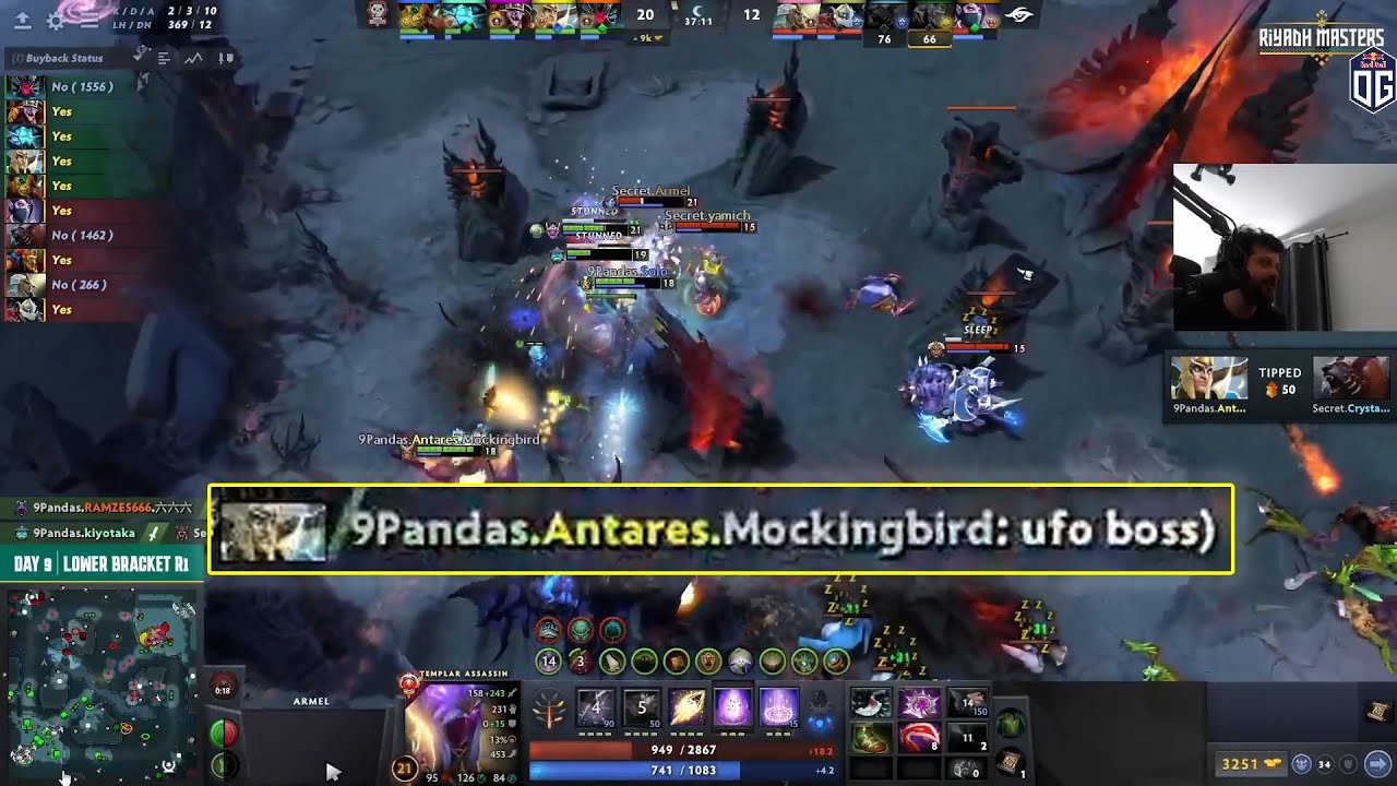 "that's so F*CK!NG mean" -Gorgc, Yapzor & Sing on Antares "ufo boss ...