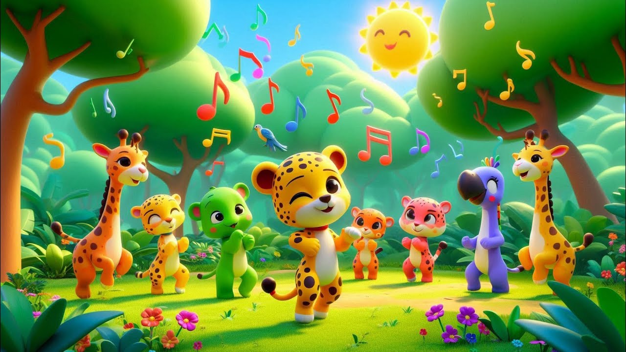 The Jungle Dance | Nursery Rhymes & Kids Songs | Baby Songs - YouTube