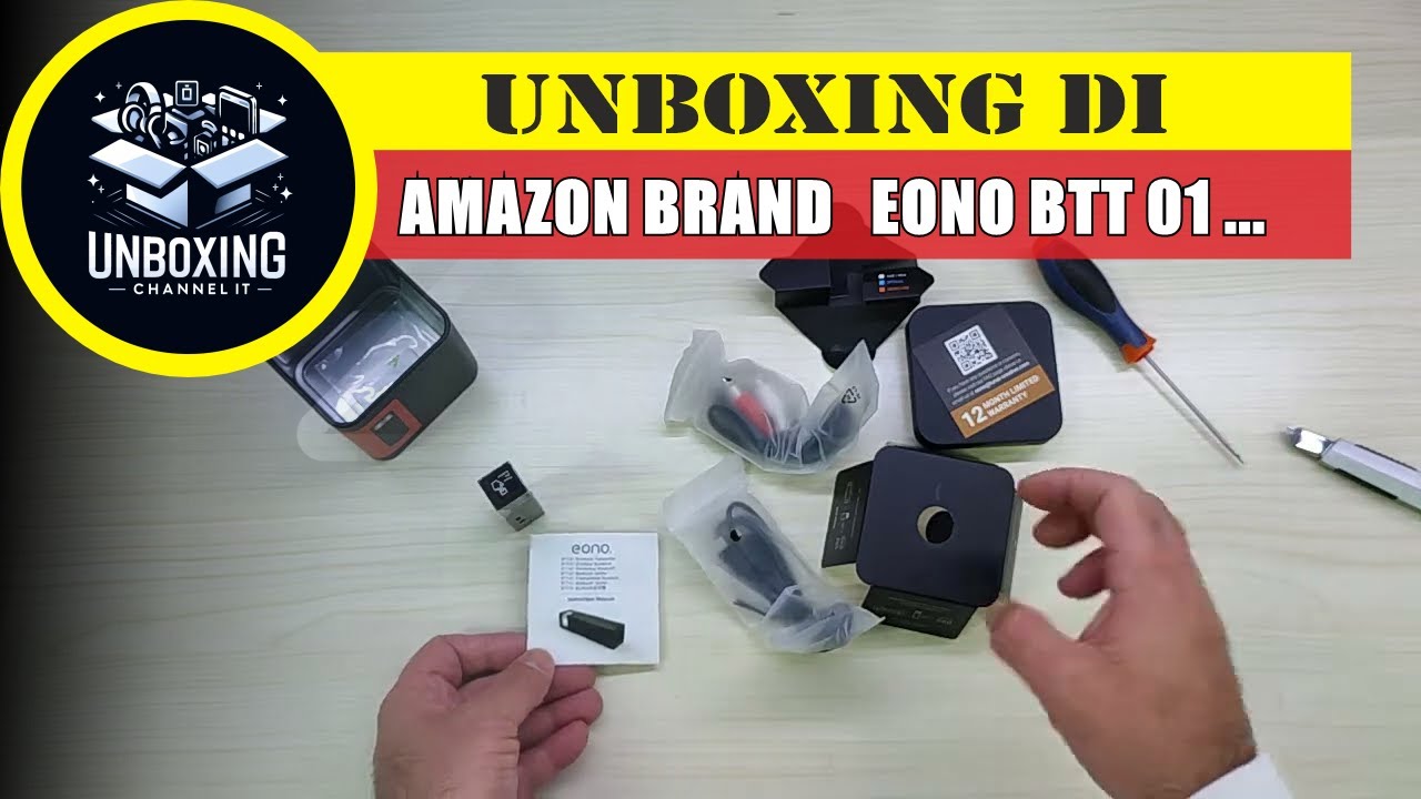 Amazon Brand Eono BTT 01 trasmettitore Bluetooth - YouTube