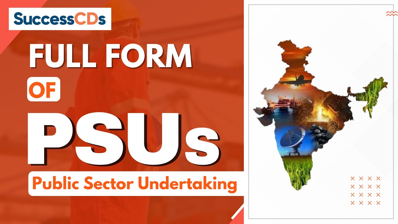 Full forms of PSUs | Public Sector Undertaking Full Forms - YouTube