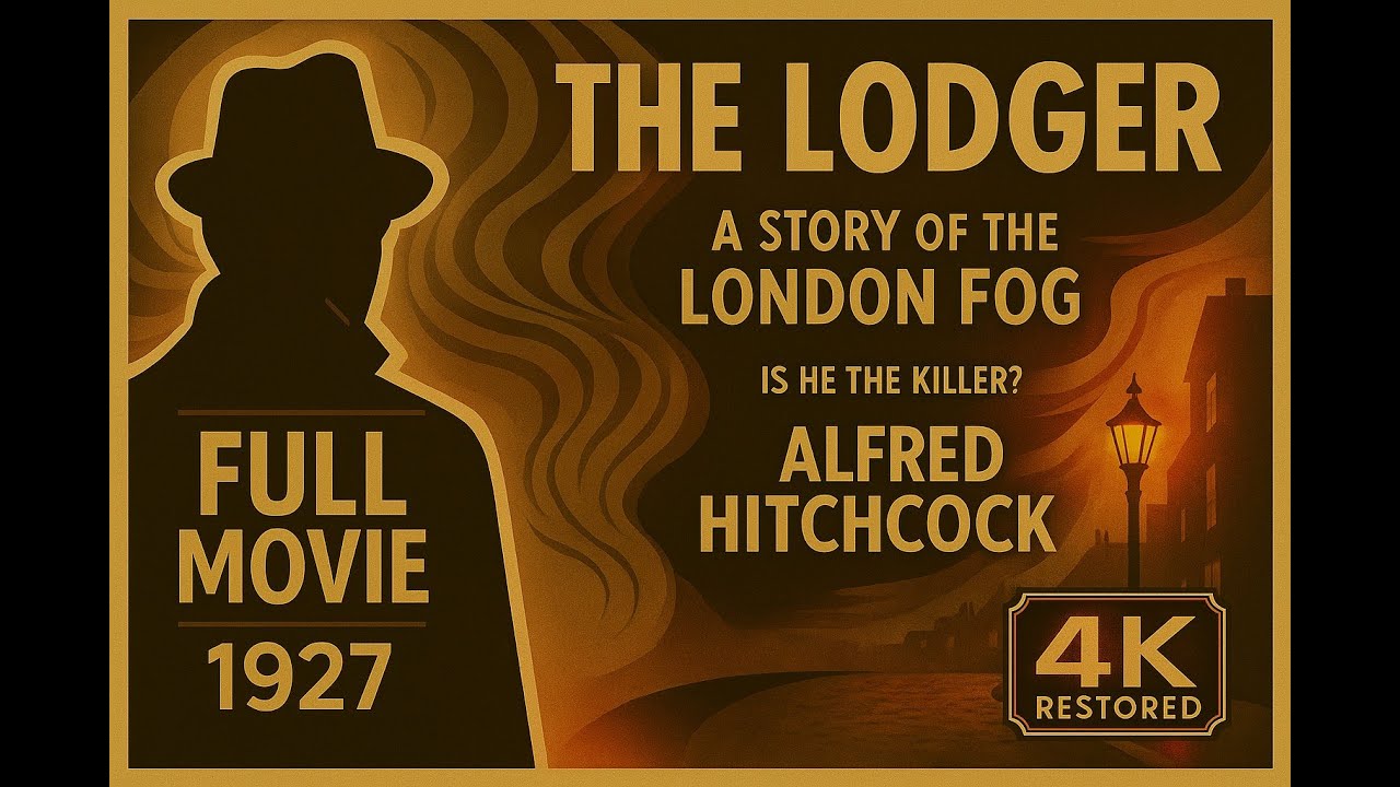 The Lodger (1927) | 4K Restored Silent Film by Alfred Hitchcock | Full ...