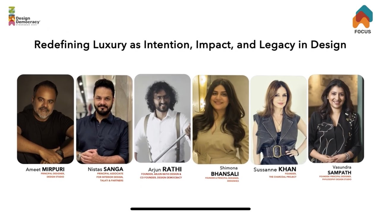 DD Focus | Design Democracy 2025 | Redefining Luxury as Intention ...