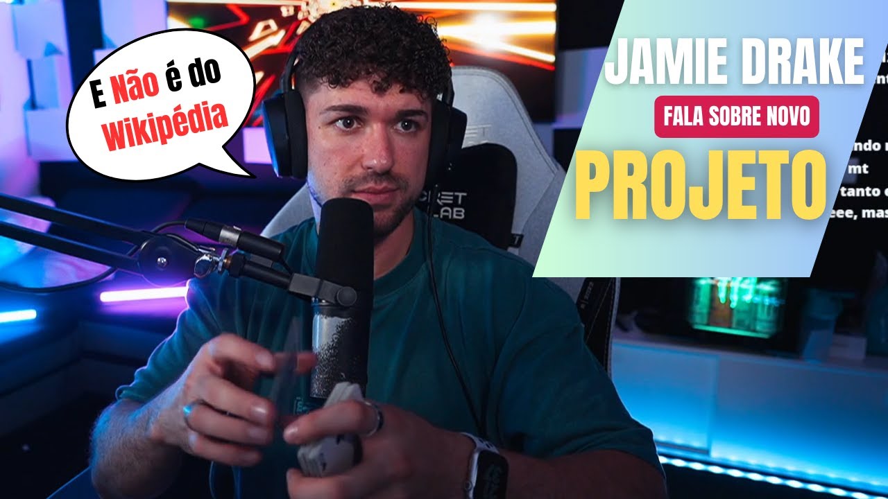 JAMIE DRAKE Abre o Jogo e Revela Seu NOVO PROJETO REVOLUCIONÁRIO!!😲# ...