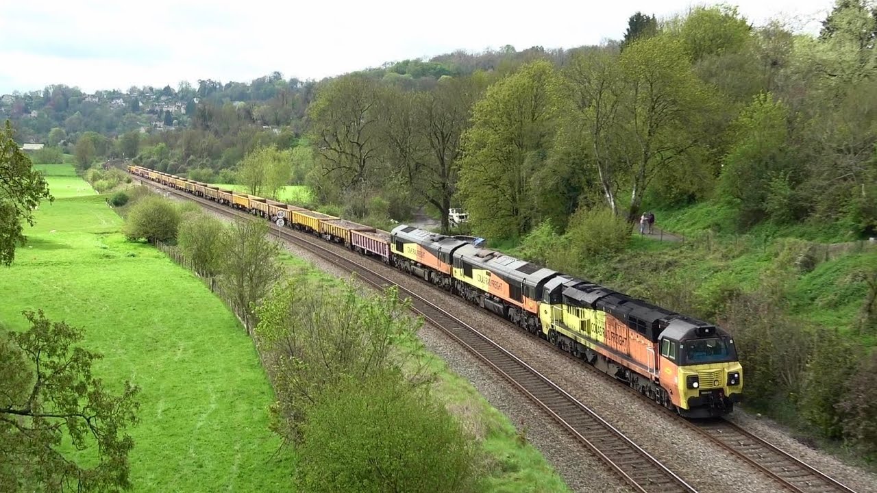 Double & Triple Headed Freight Trains Compilation 2023 - YouTube