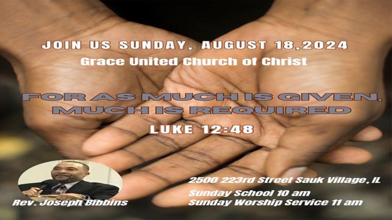 Sunday Worship Service - August 18, 2024 - YouTube