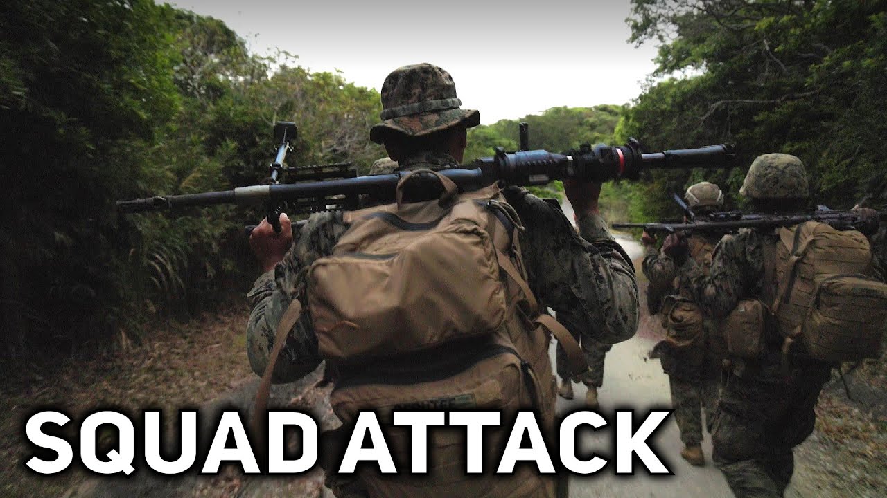 U.S. Marines Conduct Squad Attack Exercise in Japan (2025) - YouTube