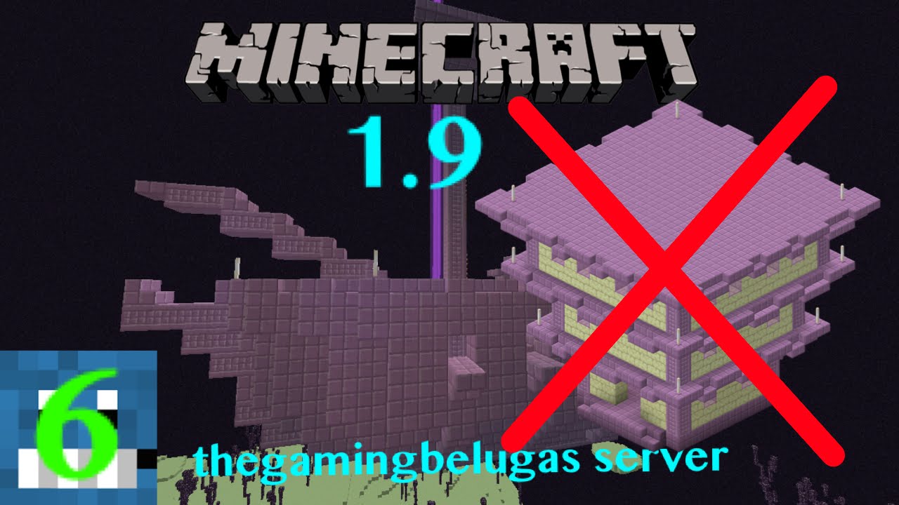 Minecraft 1.9 Beluga server survival episode 6 "End city dungeon ...
