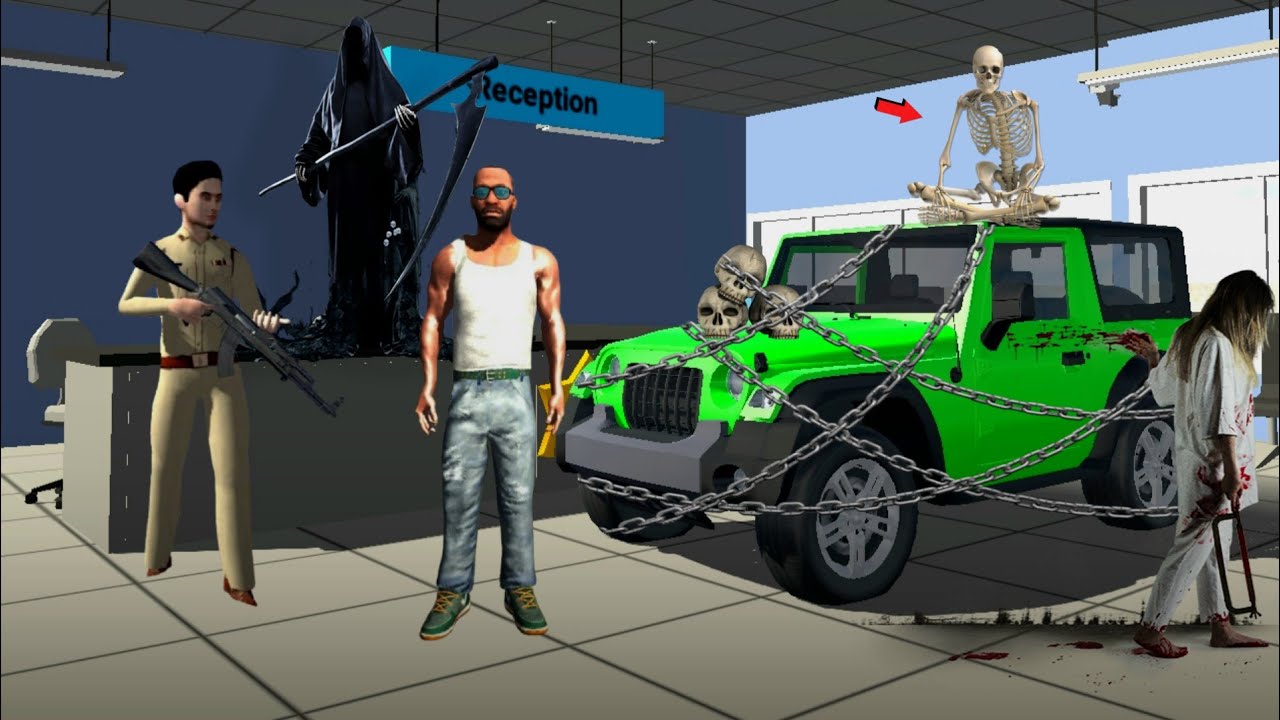 Pakistan Skeleton Come To India 😱 Indian Bike Driving 3D | Skeleton ...