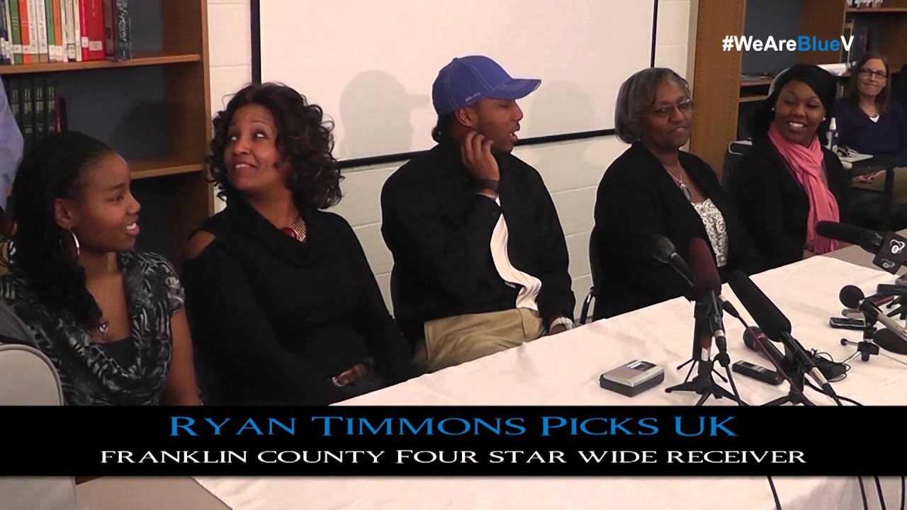TBT - Ryan Timmons Inks With UK - Franklin County Flyers Star - YouTube