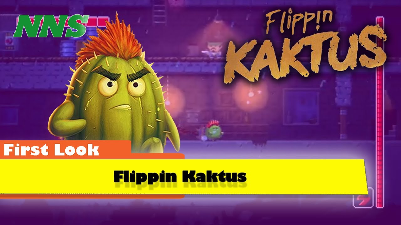 First Look At Flippin Kaktus On Switch! - YouTube