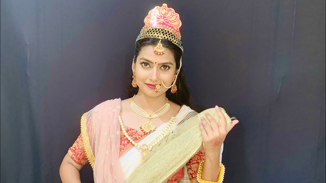 Shruti Priya as Devi Saraswati - YouTube