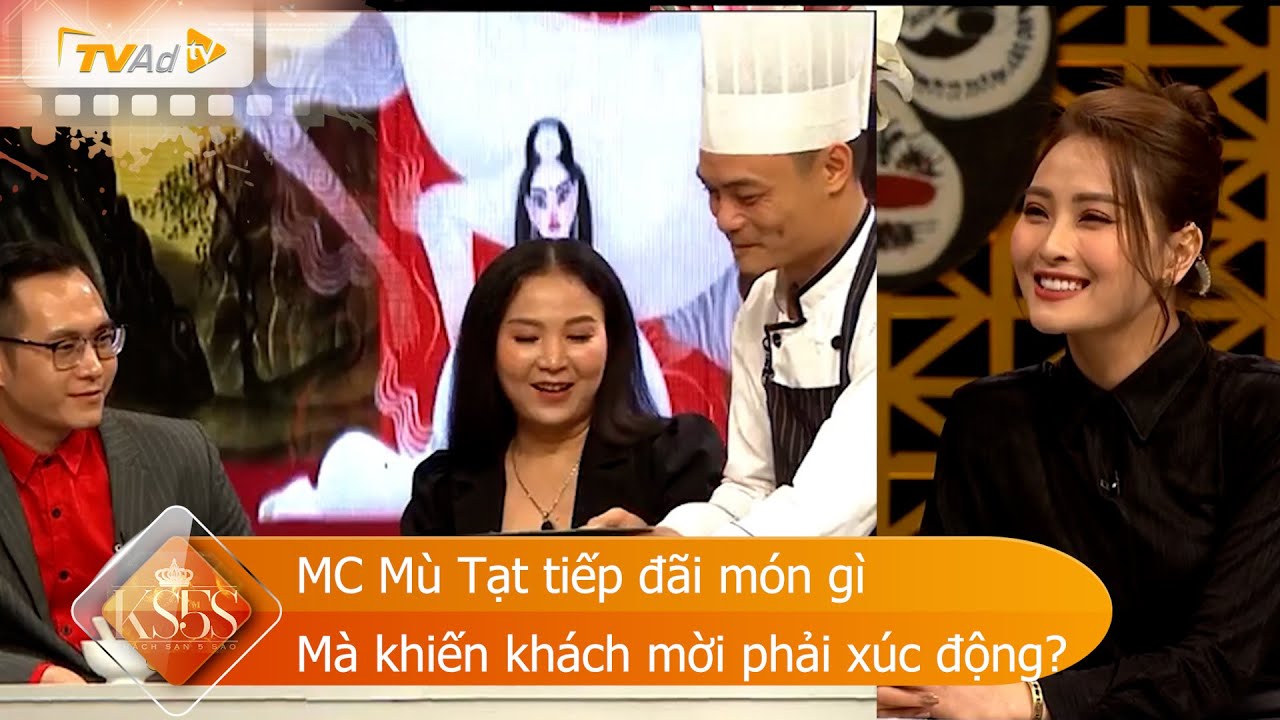 MC Mù Tạt tiếp đãi món gì mà khiến khách mời phải xúc động đến thế ...