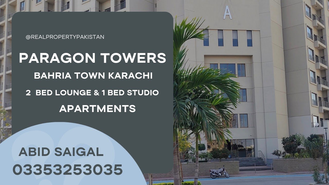 Paragon Towers | 2 Bed Lounge & 1 Bed Studio Apartments | Price ...
