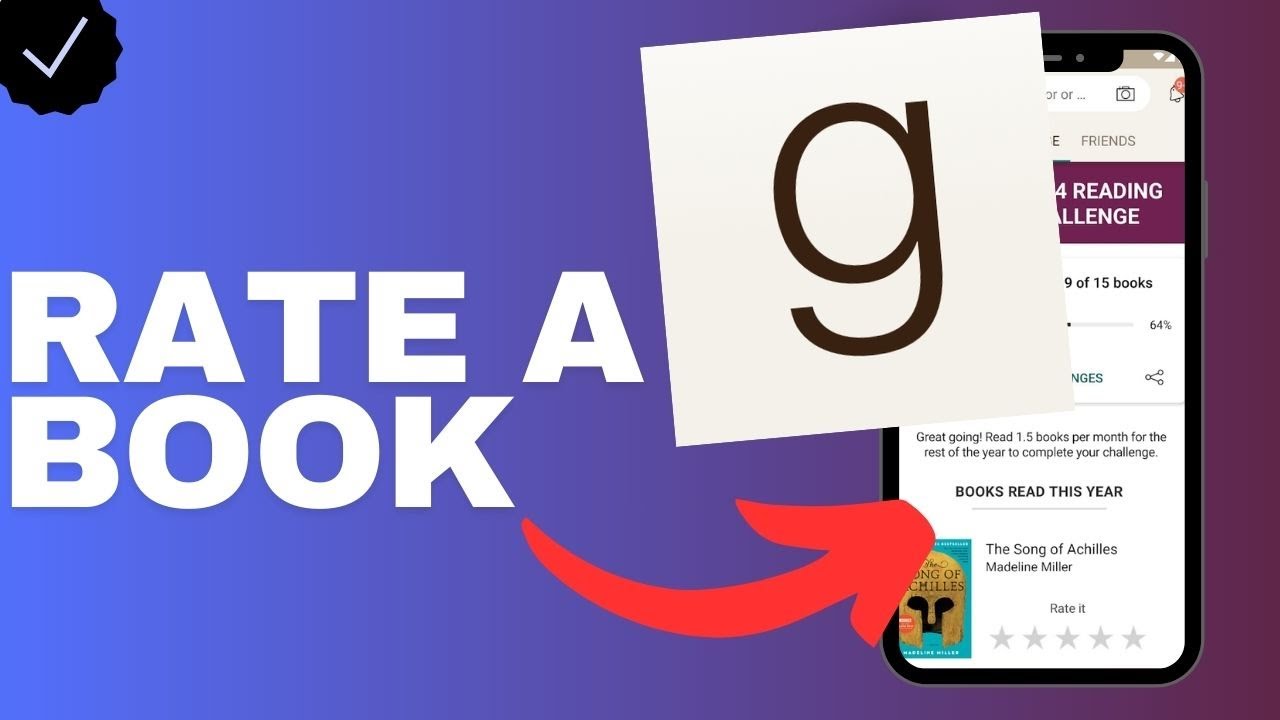 How to rate a book in the Goodreads app? - YouTube