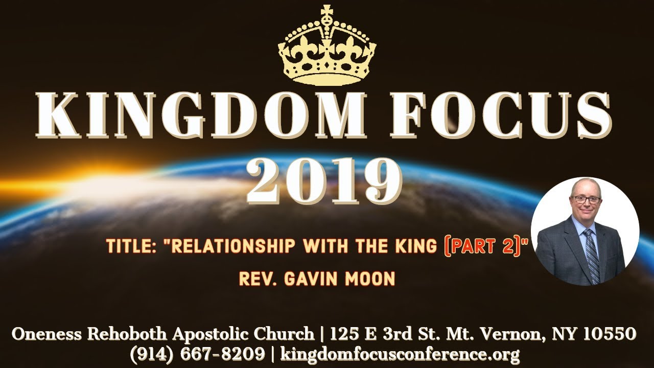 Kingdom Focus Conference 7.11.19 AM w/ Pastor Gavin Moon - YouTube