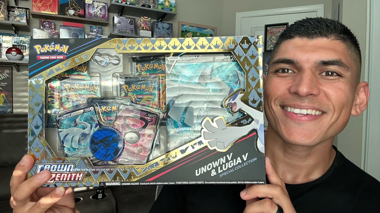Unknown V & Lugia V collection box opening. #pokemon #packopening - YouTube