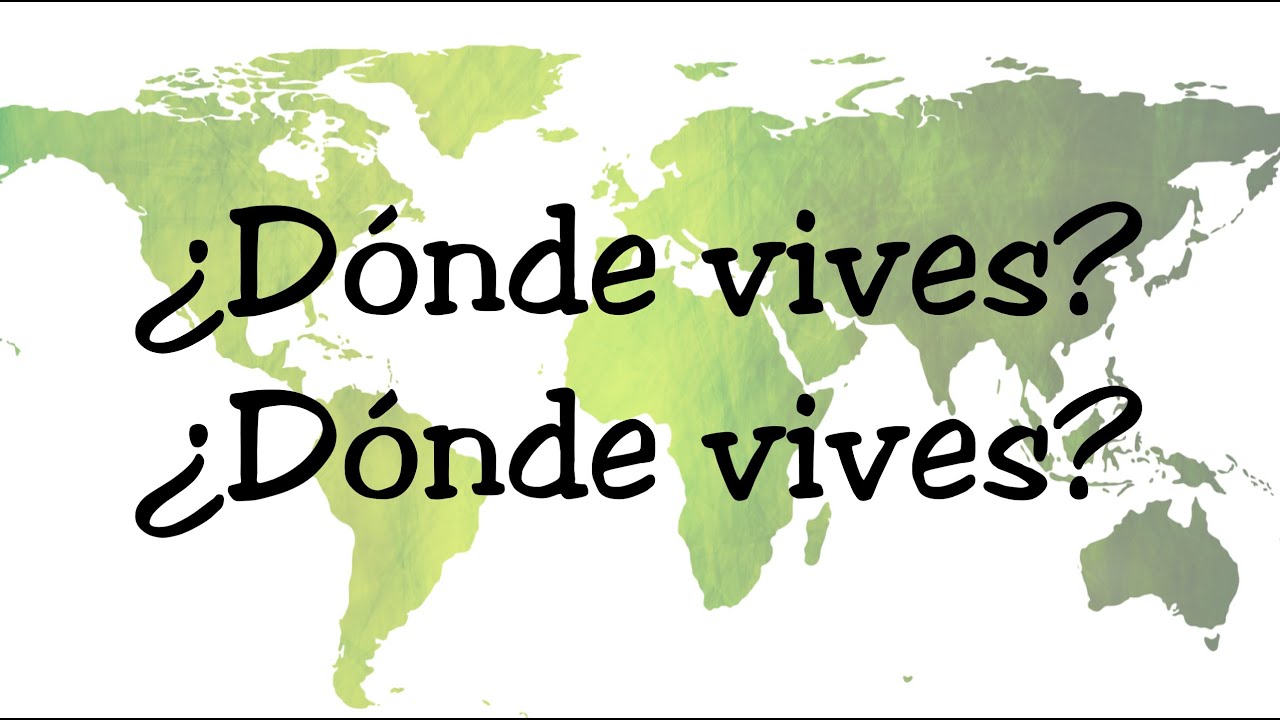 Dónde vives RLRA - YouTube