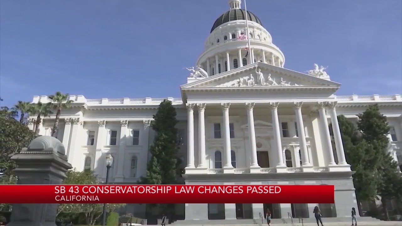 SB 43 conservatorship law changes passed in California - YouTube