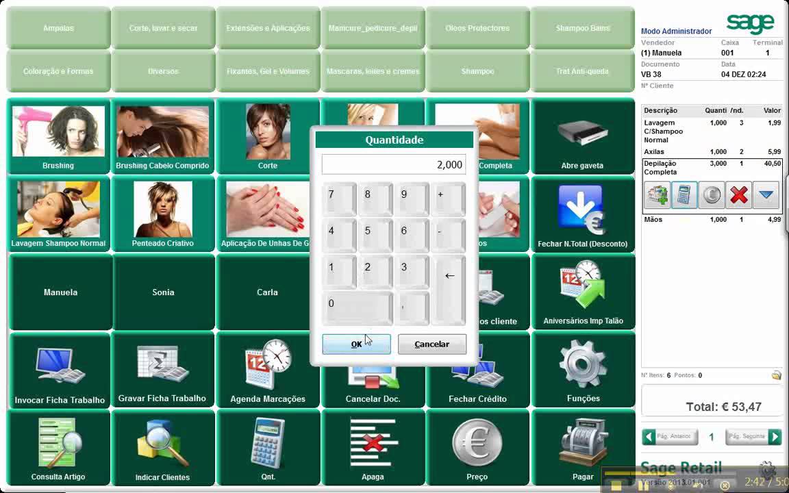 Software Sage Retail para Cabeleireiros e Centros de Estética www ...