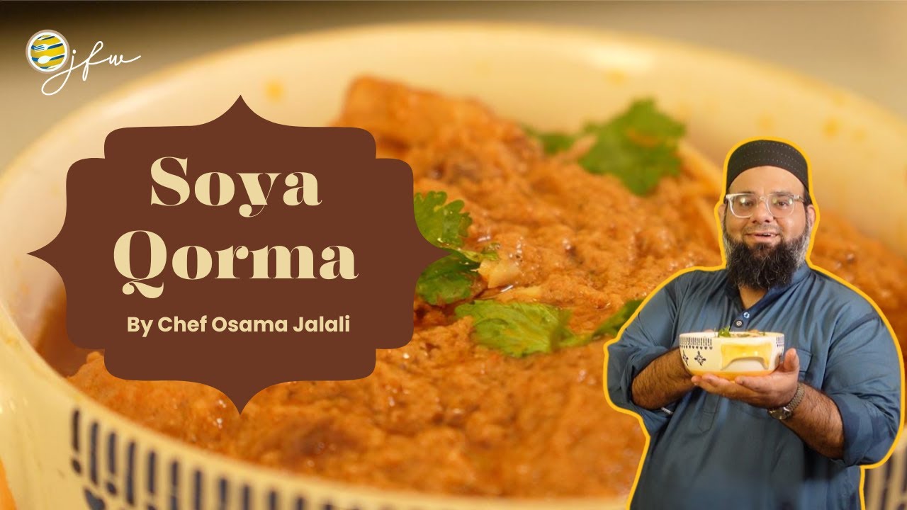 Tasty Soya Chaap Recipe | Vegetarian Mughlai Curry Recipe | Chef Osama ...