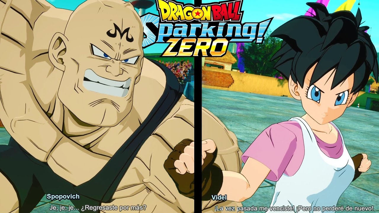 VIDEL vs SPOPOVICH ☠️ | SPARKING ZERO - YouTube