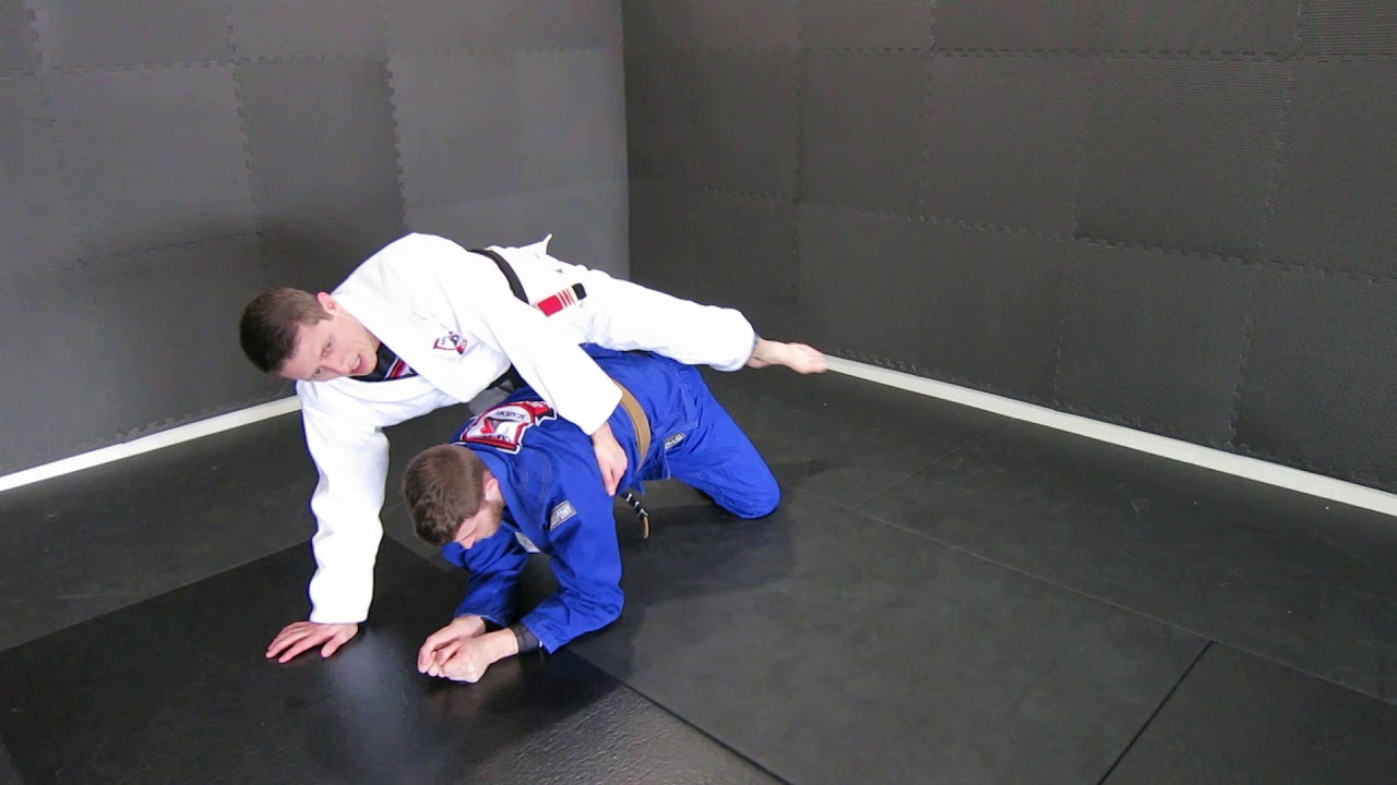 Transition to Back Mount from Guard - YouTube