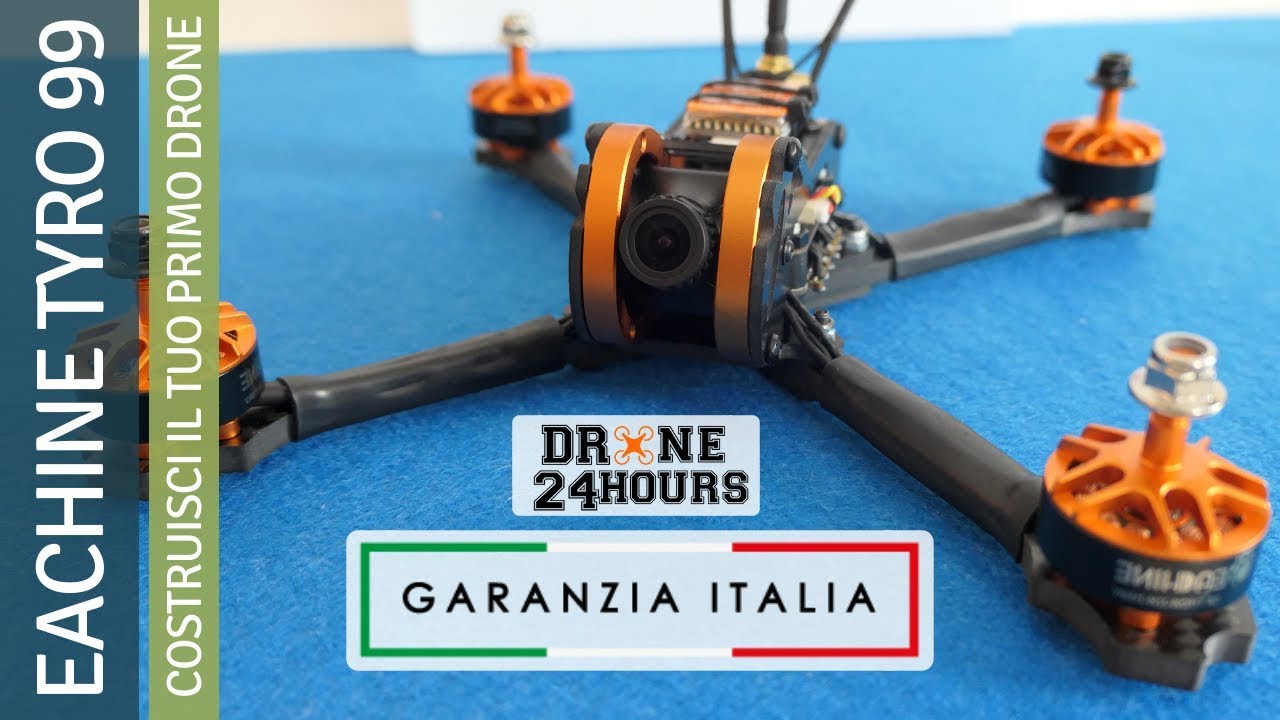 EACHINE TYRO99 - Costruisci il tuo primo drone racing - CON FRSKY XM+ ...