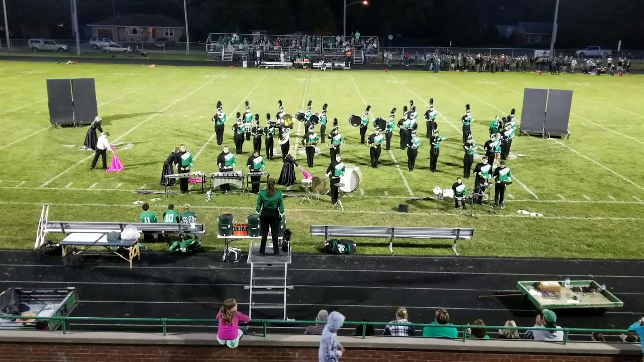 2017 Dwight Marching Trojans first performance - YouTube