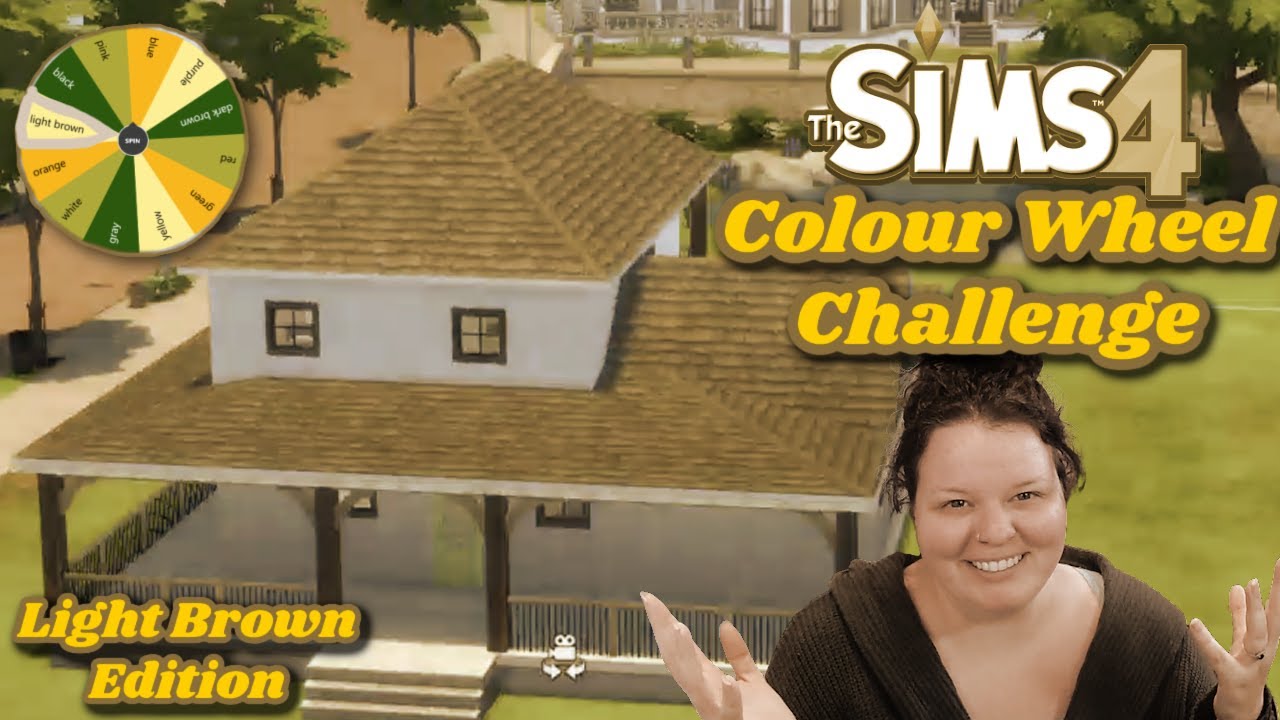 the sims 4 colour wheel challenge - YouTube