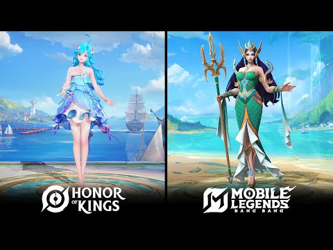 Mobile Legends VS Honor of Kings: Peta, Monster, Hero, dll. | Pengaturan Maksimal